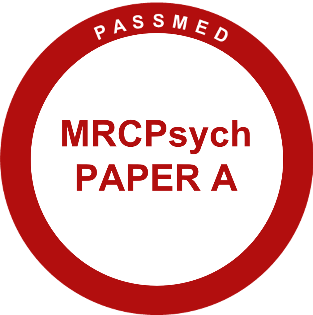 MRCPsych A - 3 Months - Passmed UK
